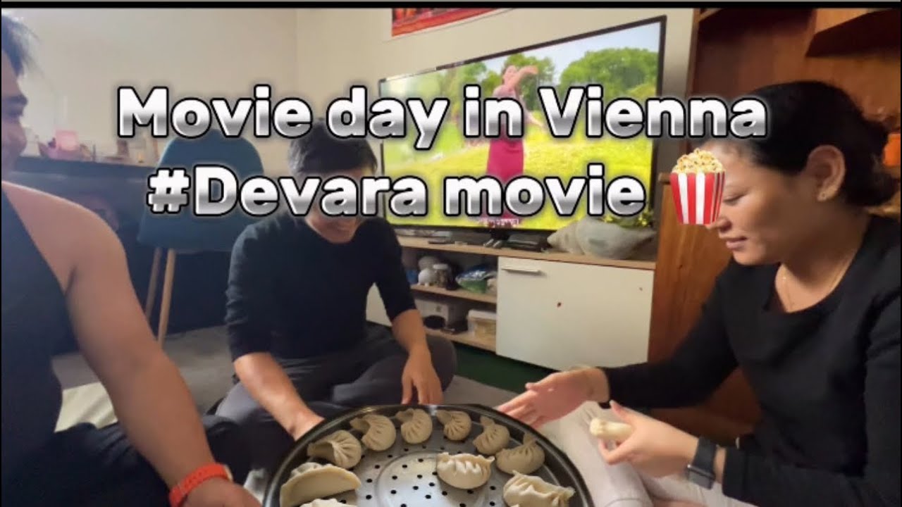 Movie day in Vienna #devara #momo 🫰🫰 - YouTube