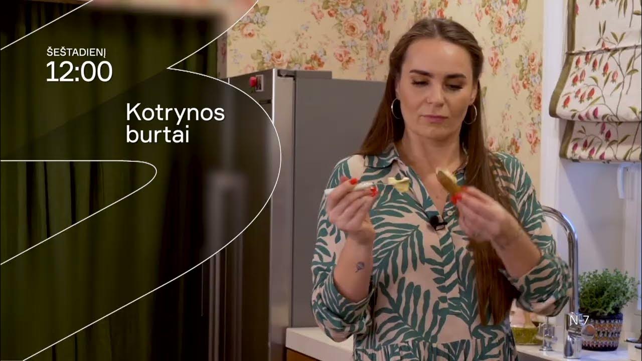 Nauja kulinarinė laida „Kotrynos burtai“ su Kotryna Starkiene – šeštadieniais, 12:00 tik per TV3 ...