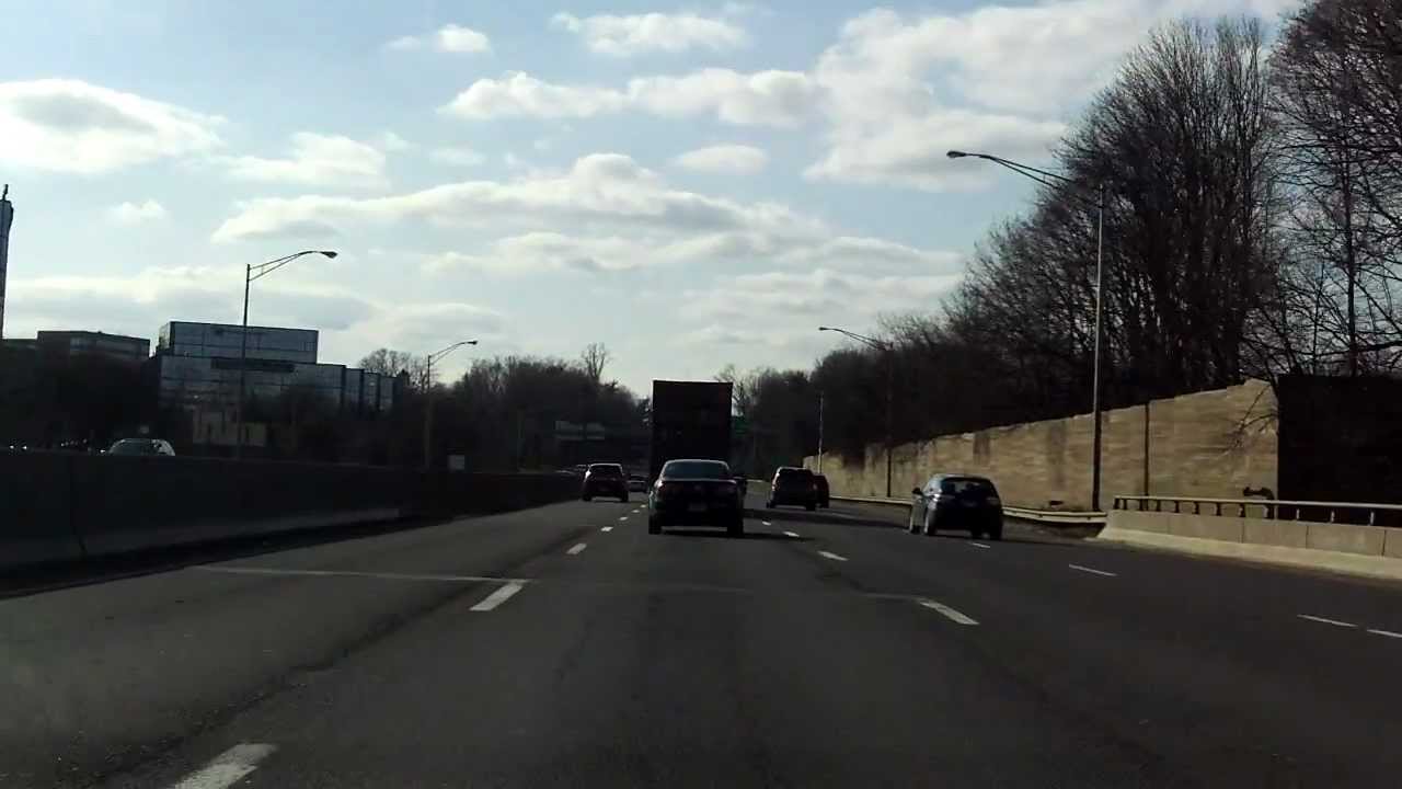 Connecticut Turnpike (Interstate 95 Exits 9 to 1) southbound - YouTube