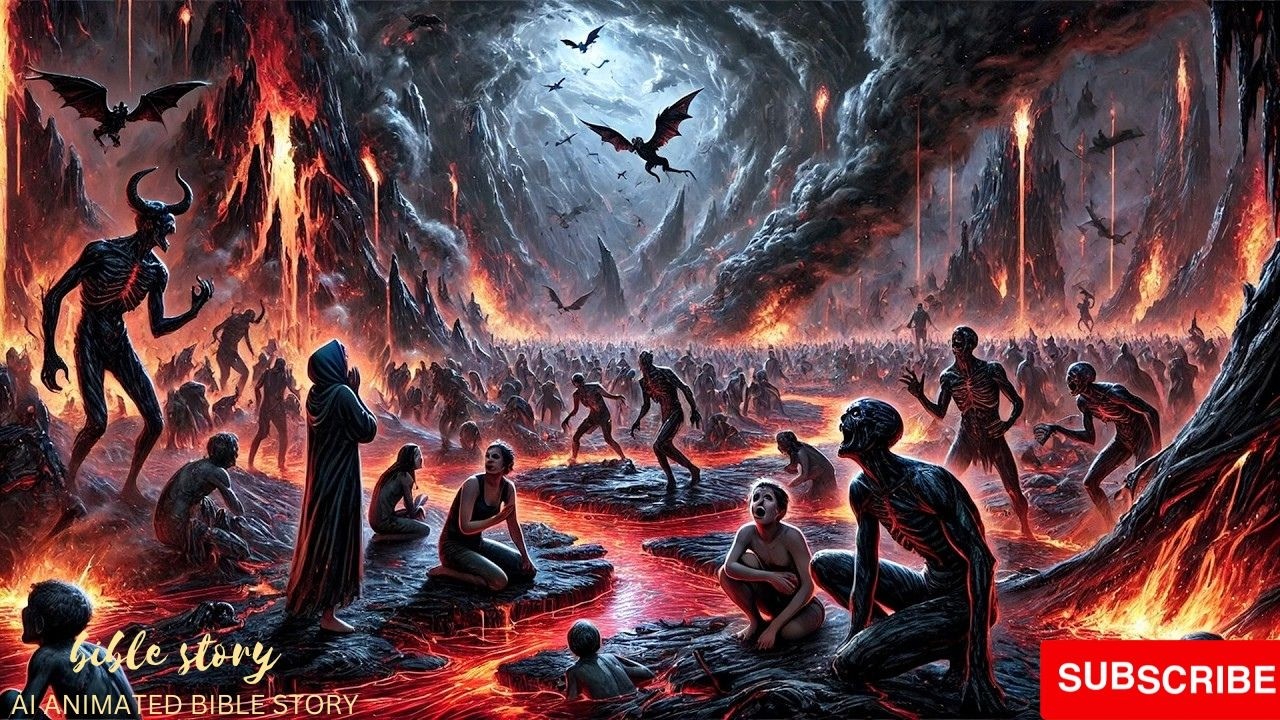 Enoch In The Underworld Hell 1st Enoch Ethiopian Book Of Enoch / AI ...