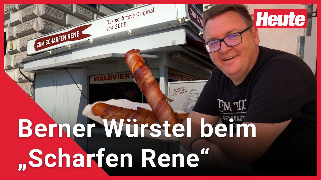 Der "Scharfe Rene" hat jetzt Berner Würstel - YouTube
