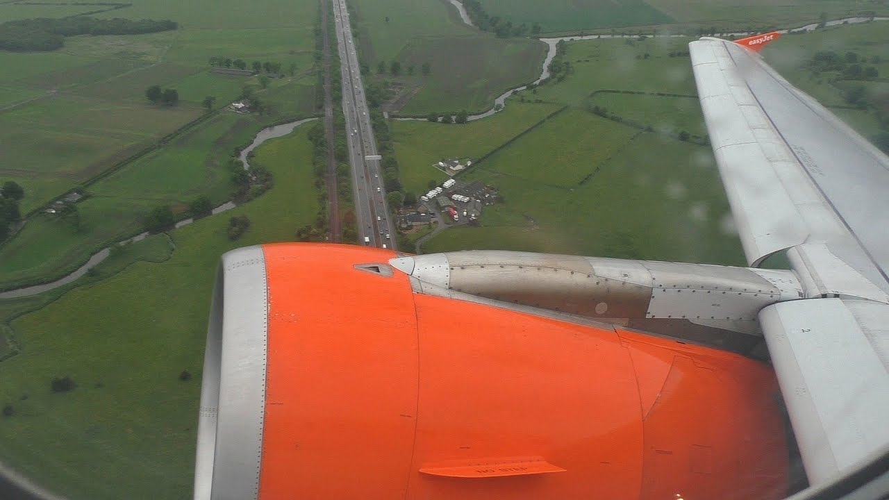 Easyjet A320 (Interim Livery) Glasgow to London Stansted *Full Flight ...
