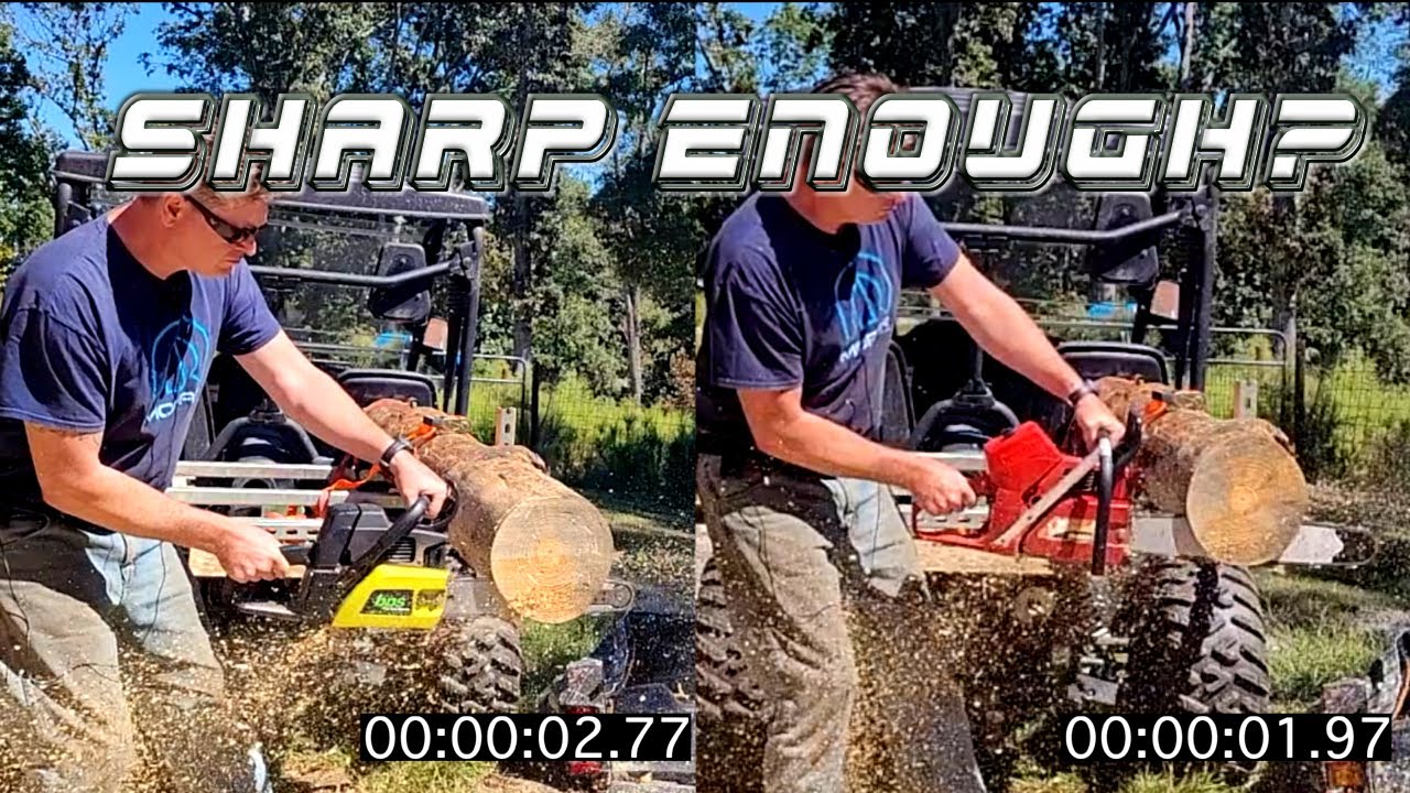 Preparing my Race chains for Saw Fest! - YouTube