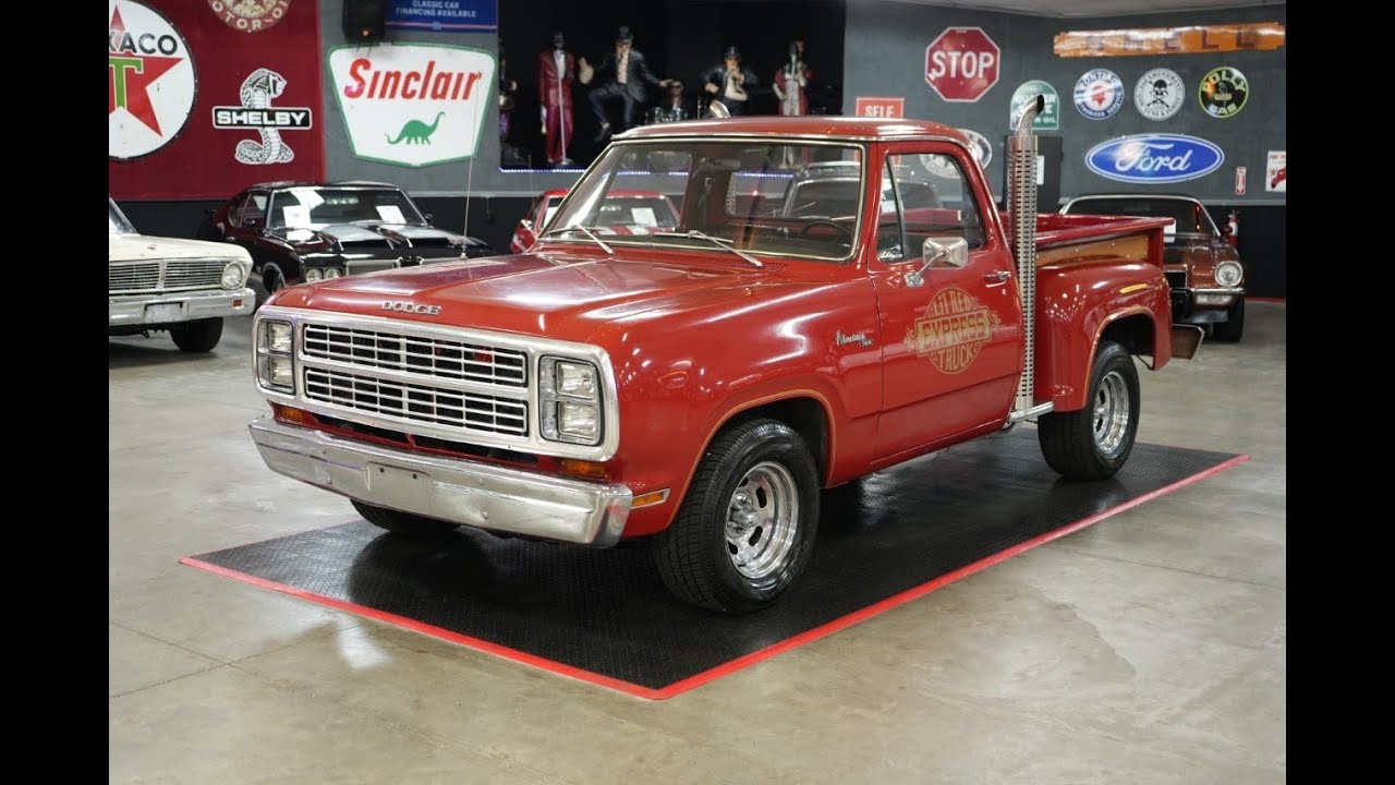 1979 DODGE LIL RED EXPRESS - YouTube