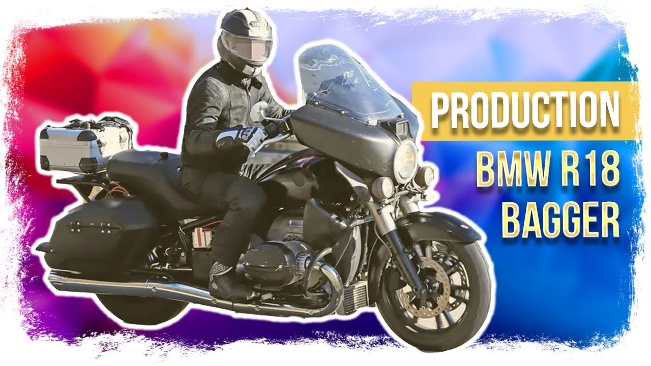 SPOTTED: BMW R18 Bagger AND Cruiser - YouTube
