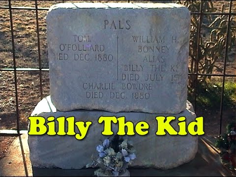 Billy The Kid Grave Site Tombstone - Fort Sumner, New Mexico - YouTube