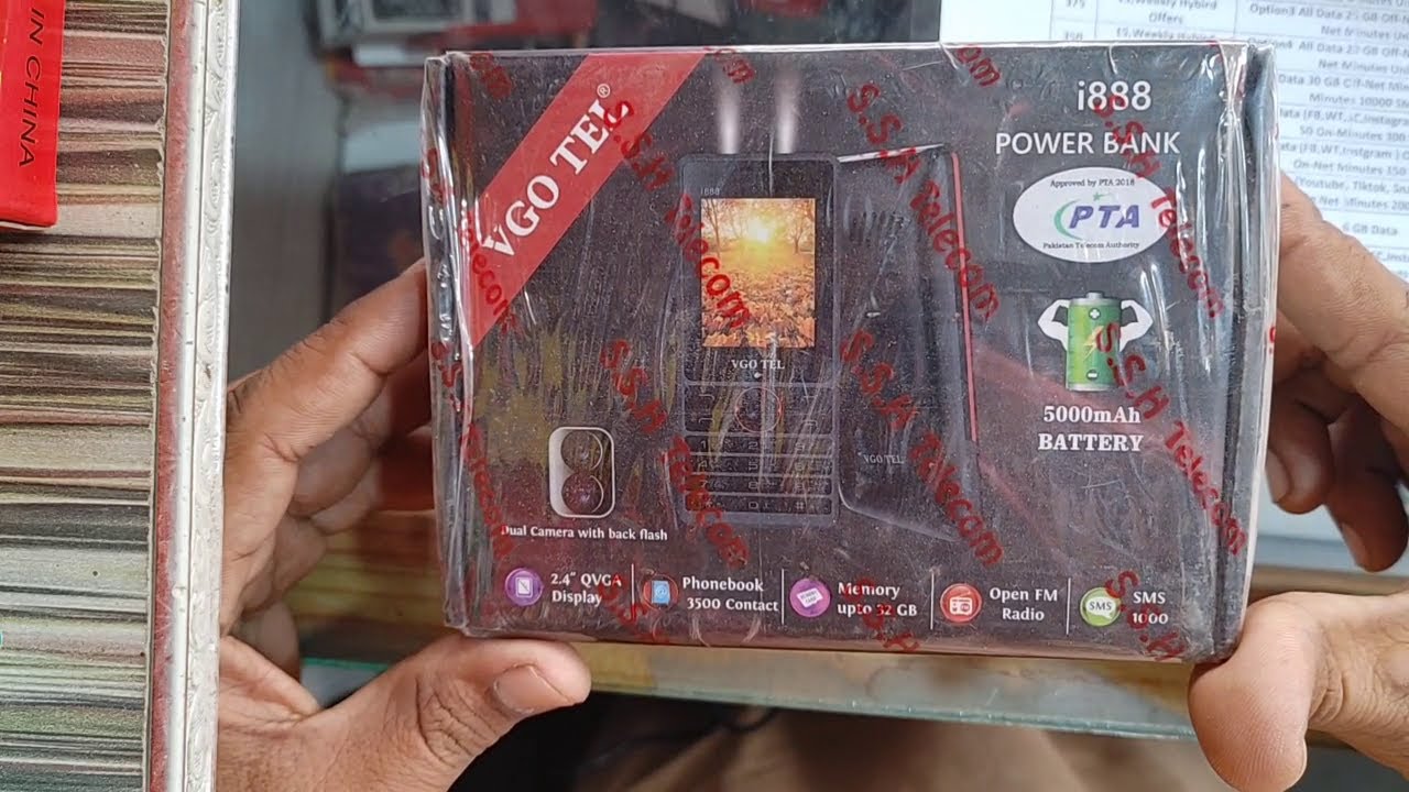 VGOTEL i888 Respect Unboxing & Review 2023 Pakistan - YouTube