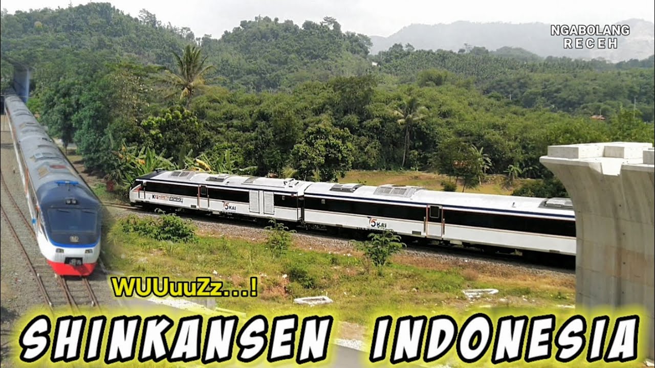 Nyaris Terlewatkan! Hunting Kereta Cepat Shinkansen Indonesia 2021 ...