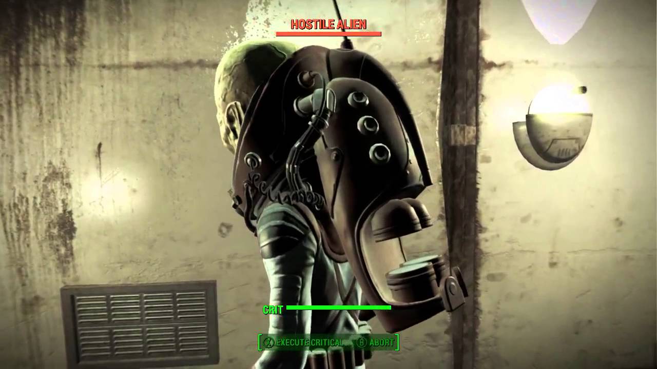 Fallout 4 Mod Spotlight! Big Alien Bunker - New Alien Faction - New ...