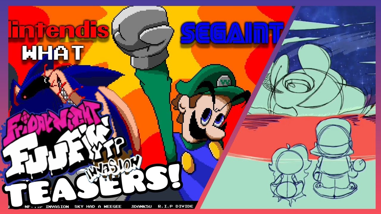 FNF YTP INVASION TEASERS!!! | YTP INVASION V2 IS HERE!!! | OF THE BEST ...