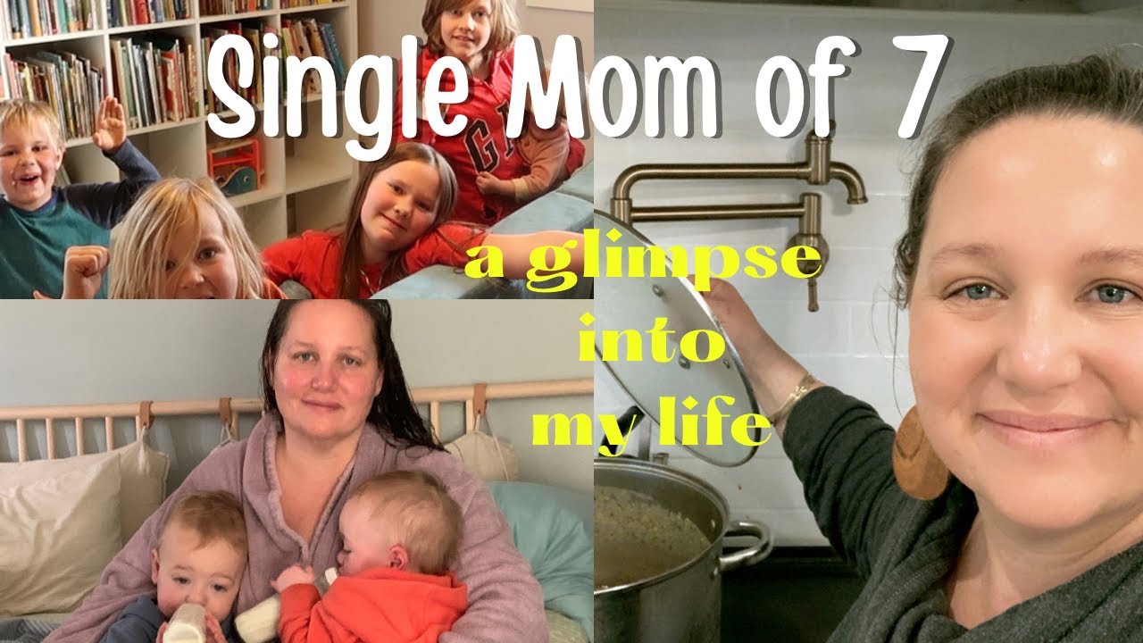 My Day as a SINGLE MOM of 7 CHILDREN - YouTube