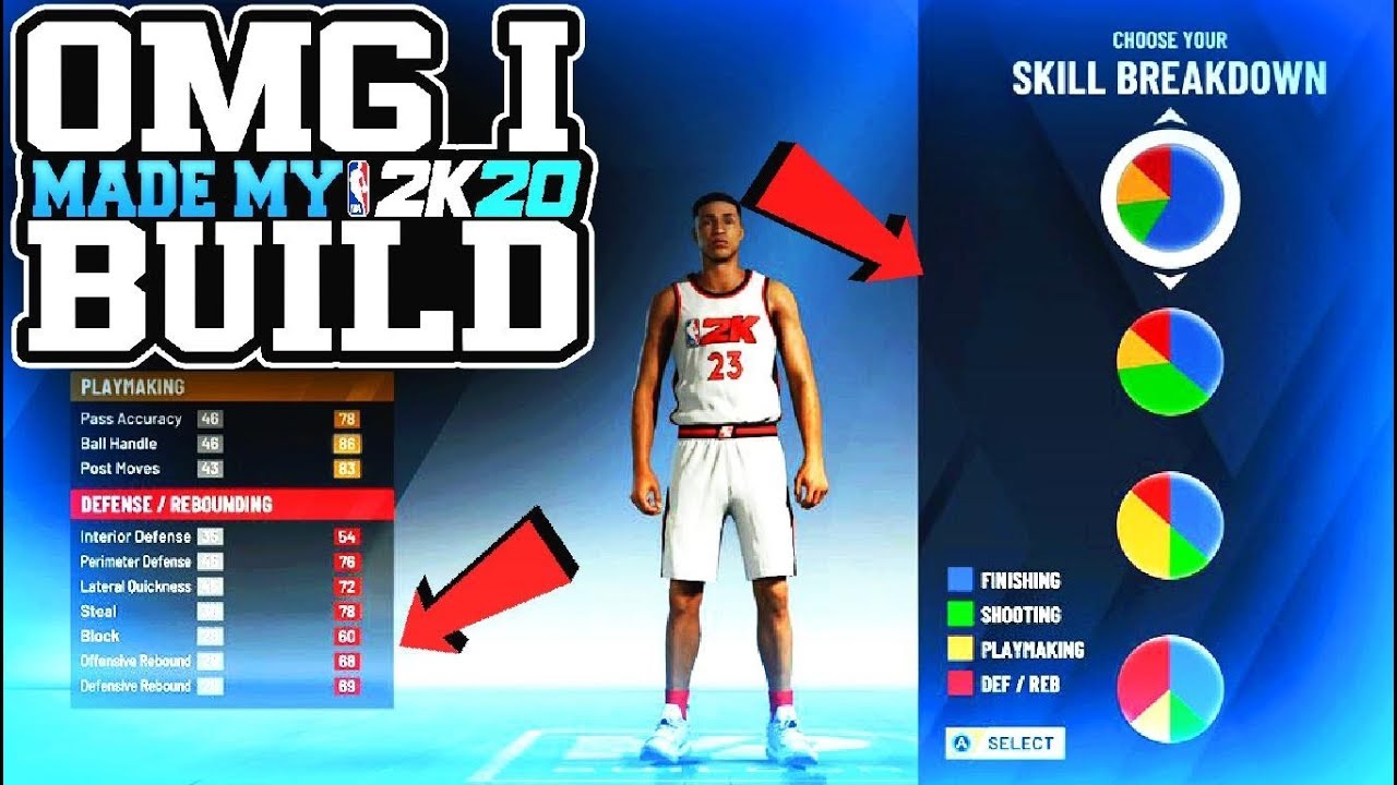 OMG MY BUILD IS THE MOST OP BUILD IN NBA 2K20 BUILD PLUS BADGES ...