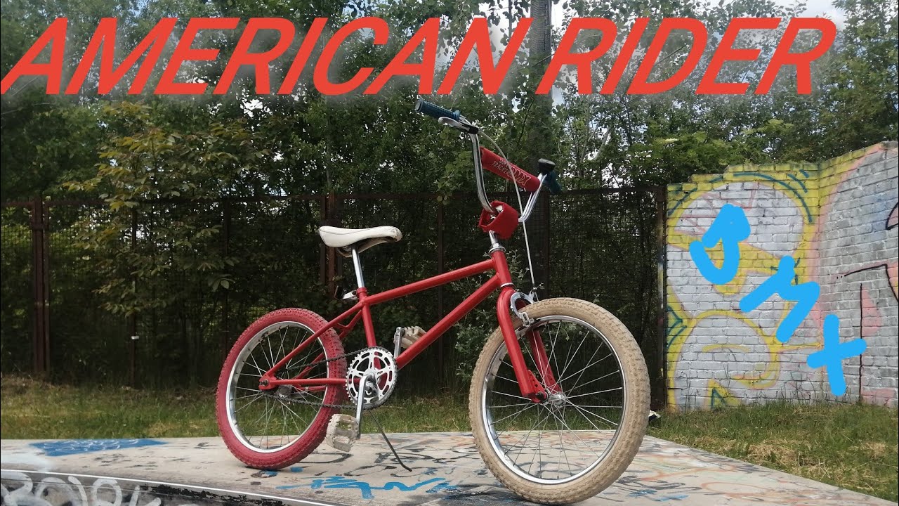 SUPER TRACKER BMX Romet '91 American Rider WINNEBAGO - YouTube