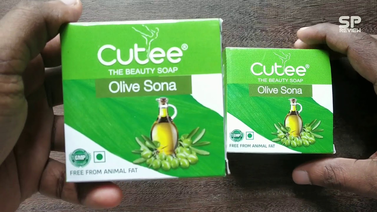 Cutee The beauty soap review | Olive sona | Unpacking and review - YouTube