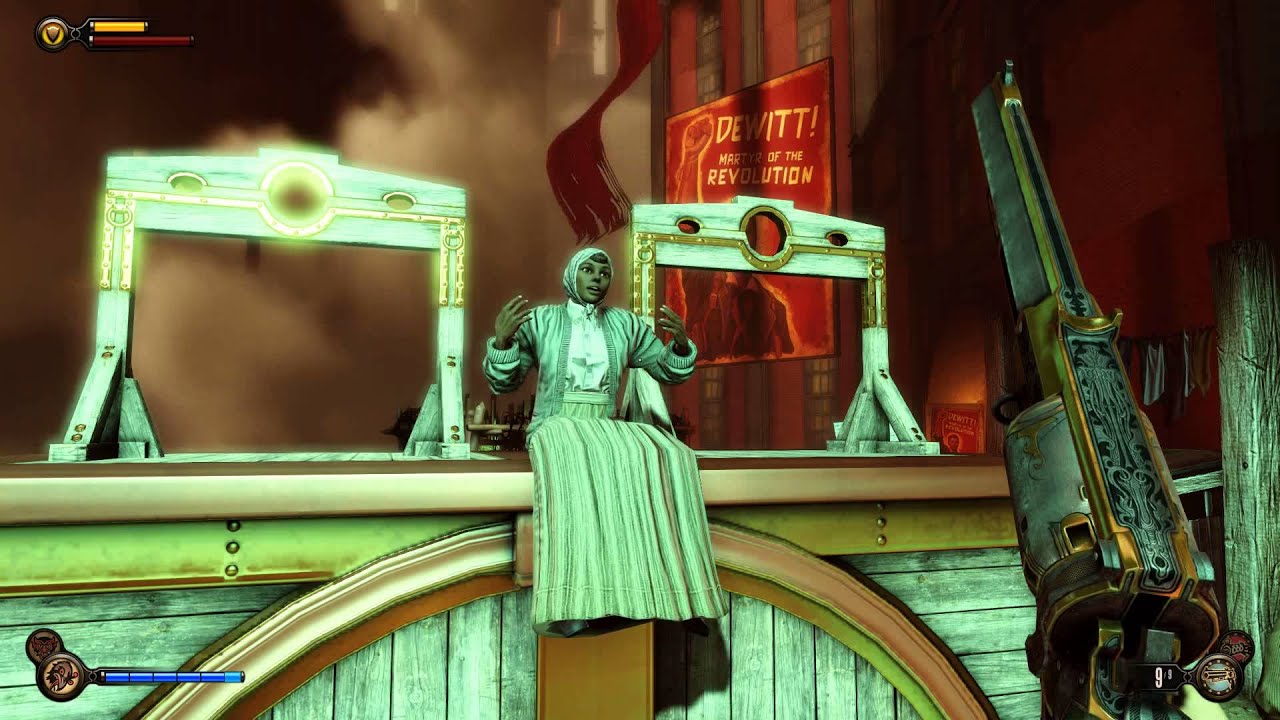 Bioshock Infinite: Fortunate Son Tear and Singing - YouTube