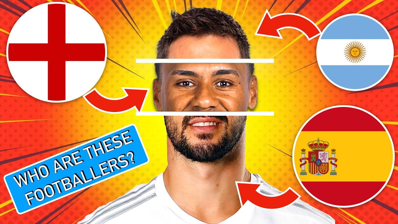 GUESS THE 3 FOOTBALLER FACES IN ONE PICTURE | FOOTBALL TRIVIA QUIZ ...
