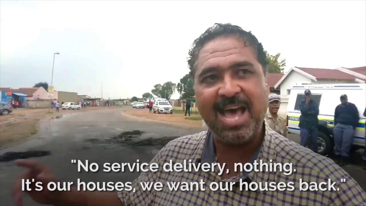 Reiger Park residents protest over housing and poor service delivery ...