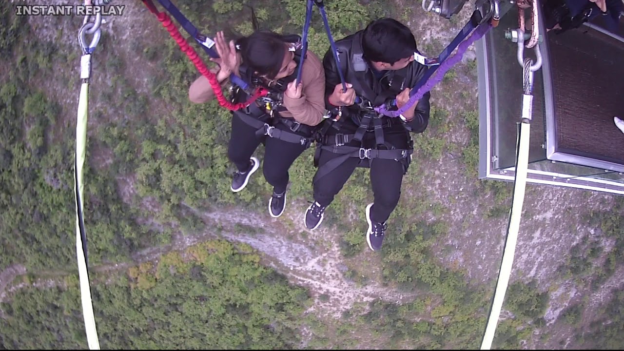 Nevis Swing New Zealand (Aashray & Megha) - YouTube