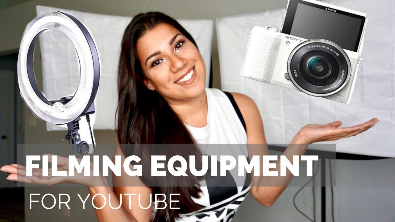 My Filming Equipment for Youtube | All from AMAZON - YouTube