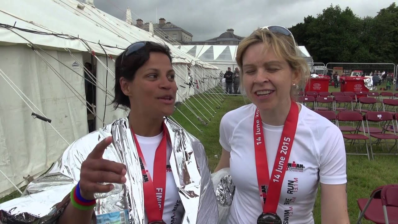 Ironman participants give their views on the triathlon while Gordon ...