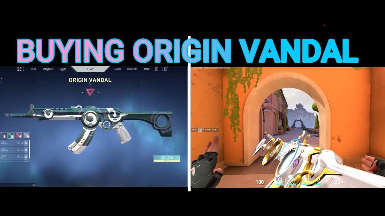 BUYING MY FIRST SKIN IN VALORANT | BUYING ORIGIN VANDAL | IS ORIGIN ...
