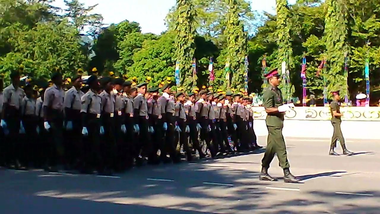 cadet western band of rajapaksha central college at NCC rantabe 2017 ...