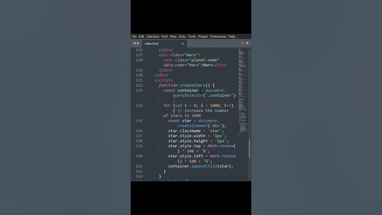 Solar System Html Program Html Html5 Coding Viralvideo Java Program Codewithik Youtube 3146