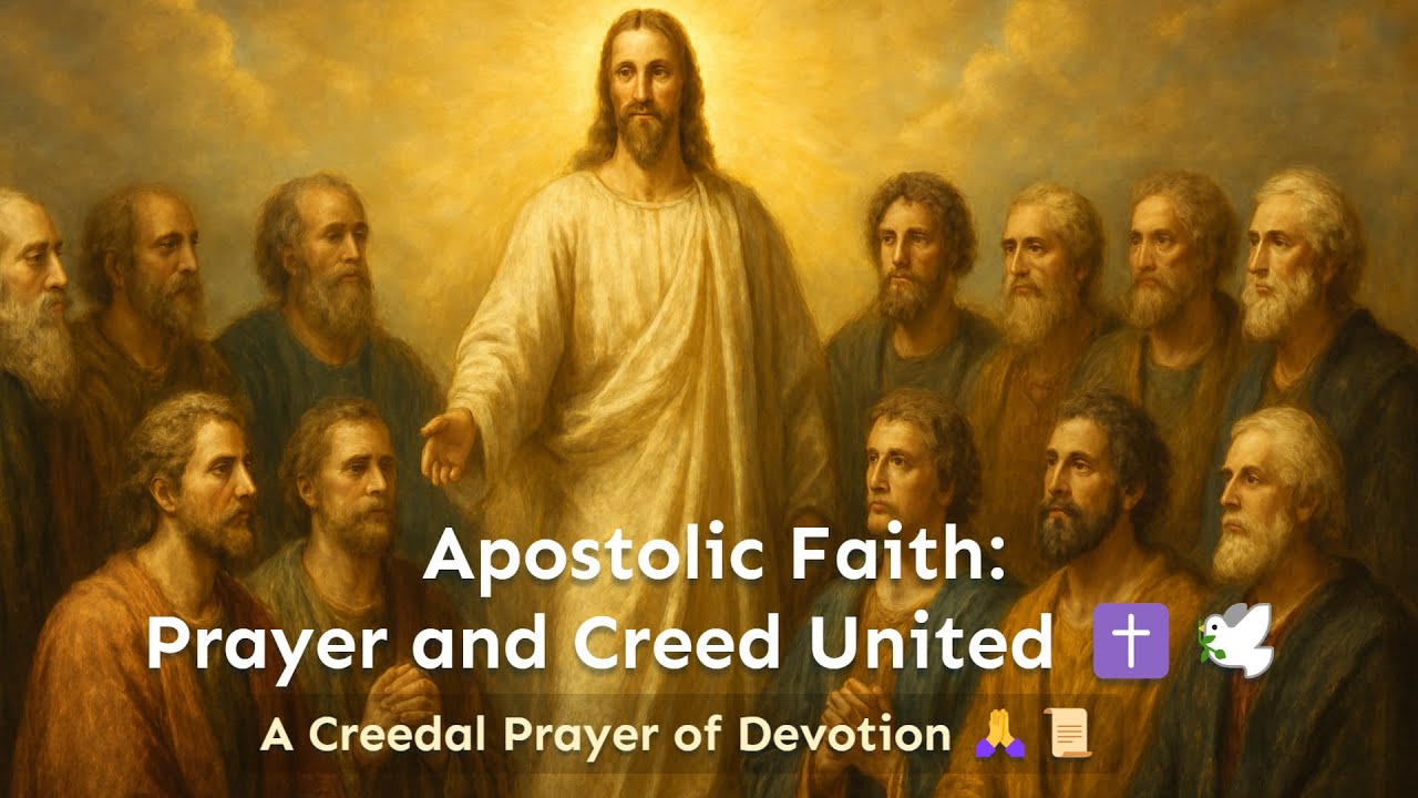 Apostolic Faith: Prayer and Creed United ️🕊️ – A Creedal Prayer of ...