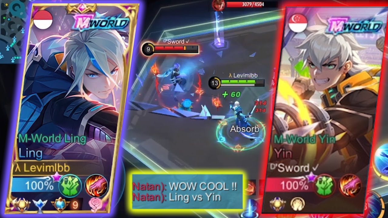 LING M-WORLD VS YIN M-WORLD!! | WHO WILL WIN?! - Mobile Legends - YouTube
