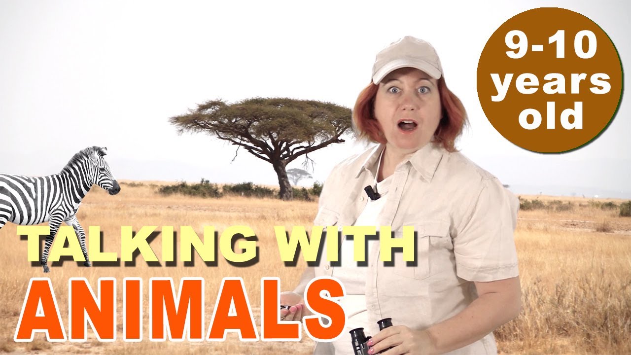 English for kids | Talking With Animals | Upper Primary, 9-10 years old ...