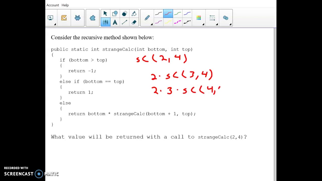 Recursion Review - YouTube Recursion Review - YouTube