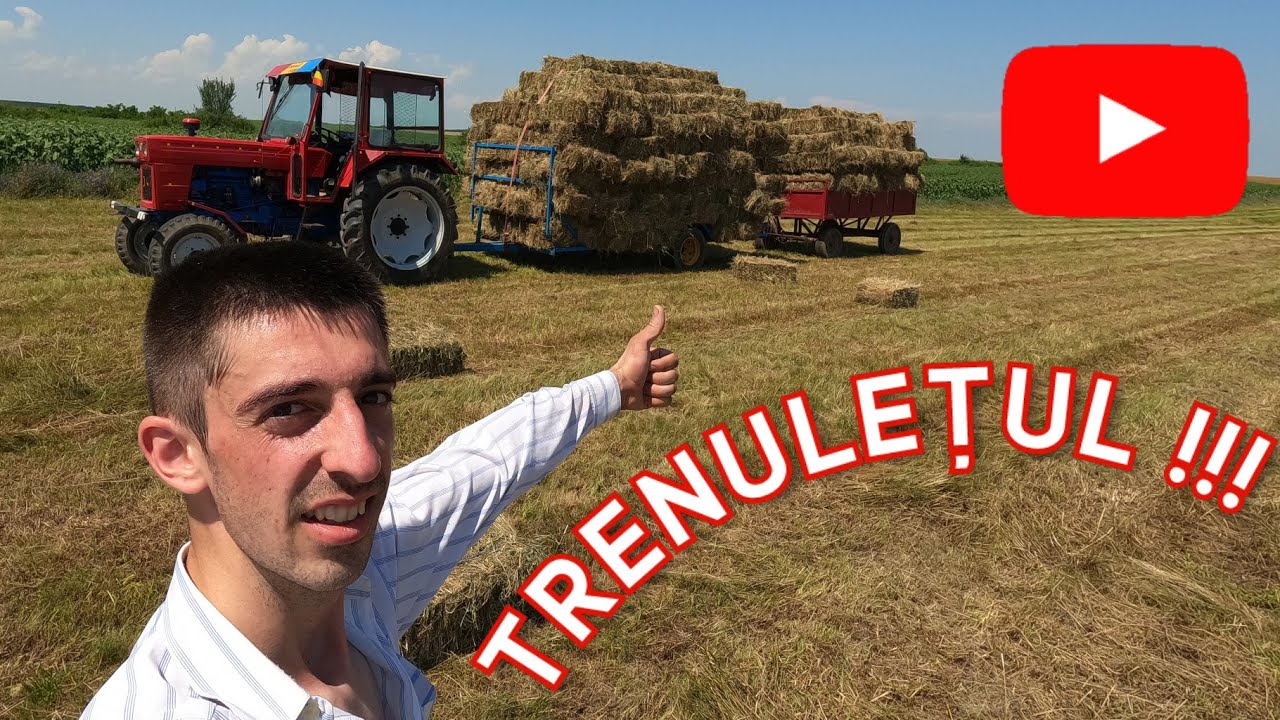 Car balotii cu doua remorci si u650m ! / #tractorvlog - YouTube