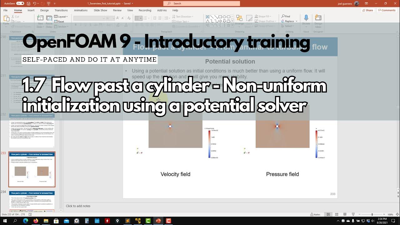 1.7 Module 1 - Introduction to OpenFOAM - OpenFOAM 101 - YouTube