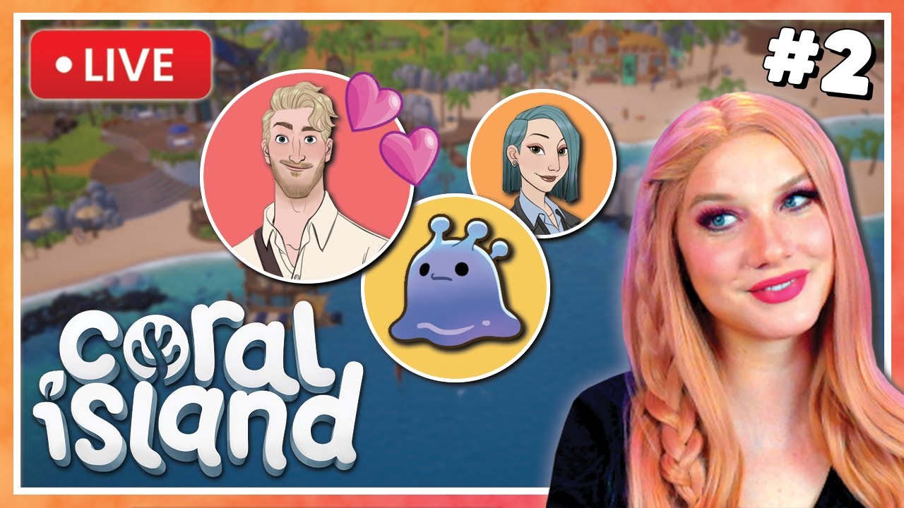 Continuing my NEW GAME on CORAL ISLAND! Playthrough Ep. 2 - YouTube