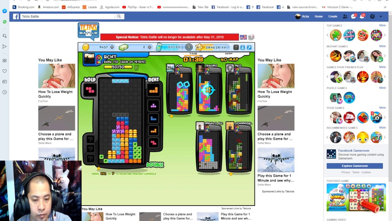 tetris battle 6p rank110 GOD of TETRIS - YouTube