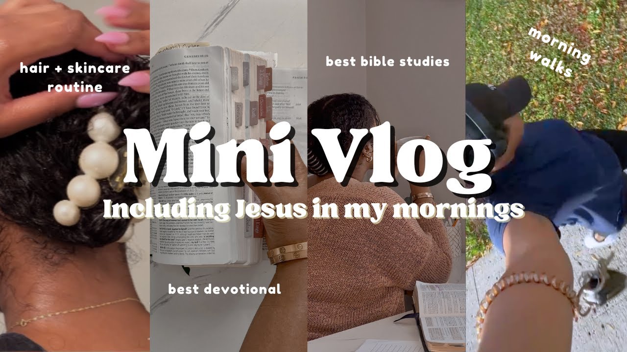 MY MORNING ROUTINE WITH JESUS | Where to start in the bible, morning ...