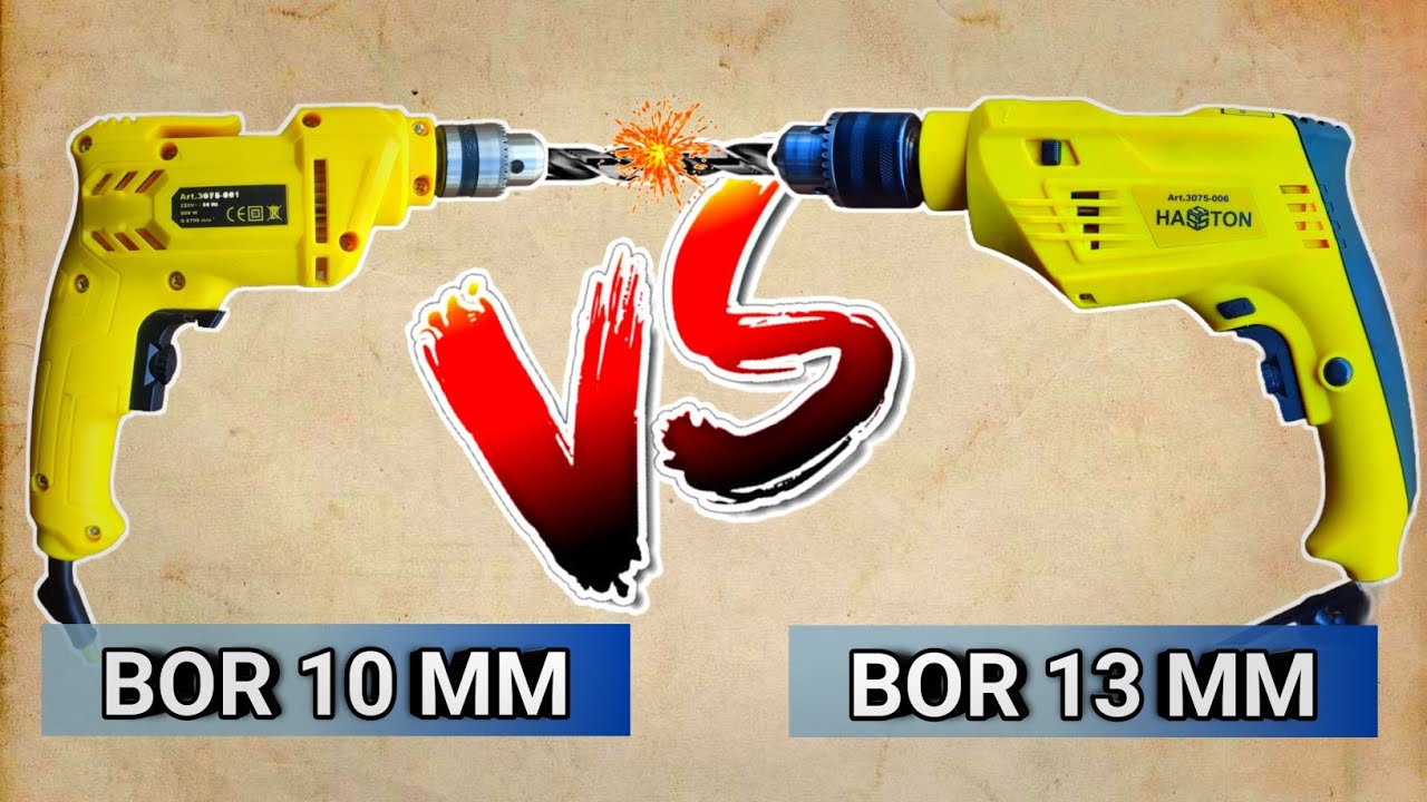 Perbedaan Bor 13mm dan 10mm - Cara Memilih Bor untuk Pemula - YouTube