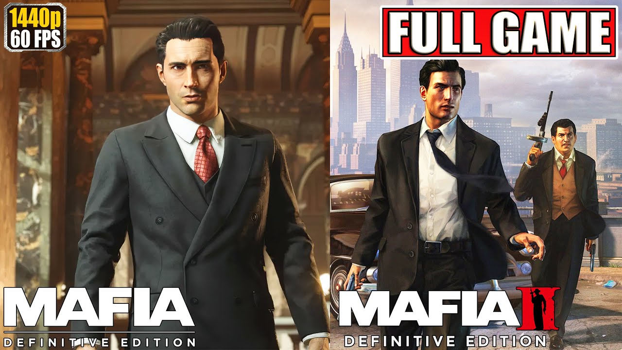 Mafia 1 + 2 Definitive Edition Gameplay Walkthrough [Full Game PC - All ...