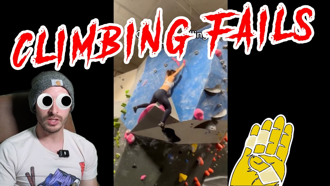 Climbing Fails! (Check the weather!) - YouTube