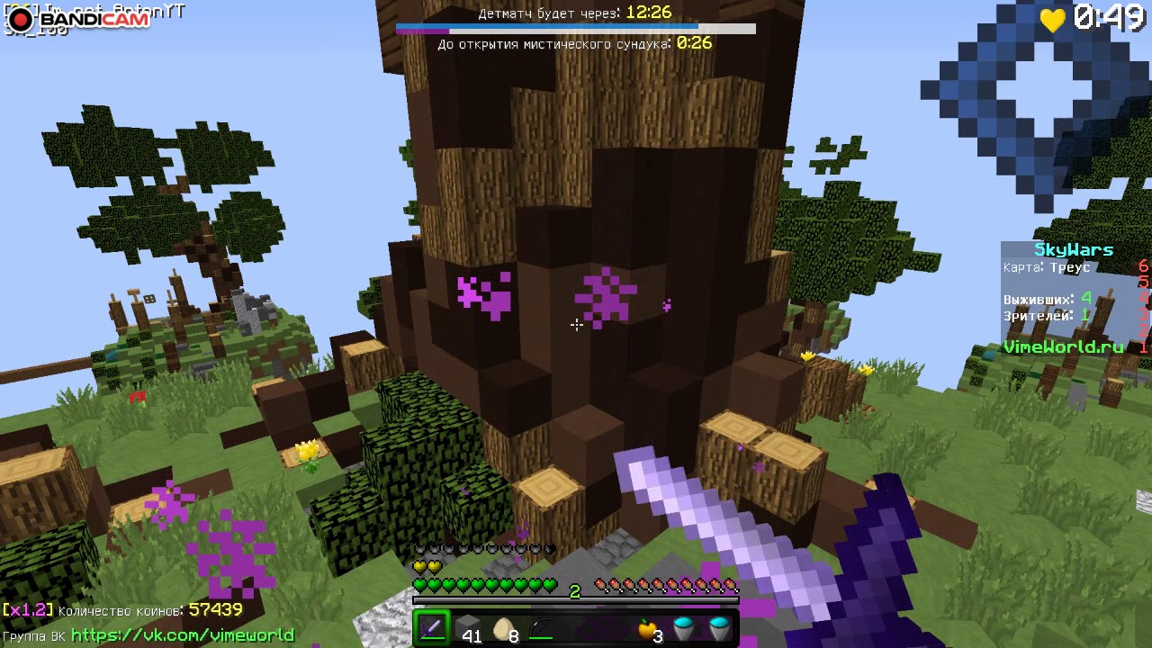 SKY WARS| VIMEWORLD #8 - YouTube