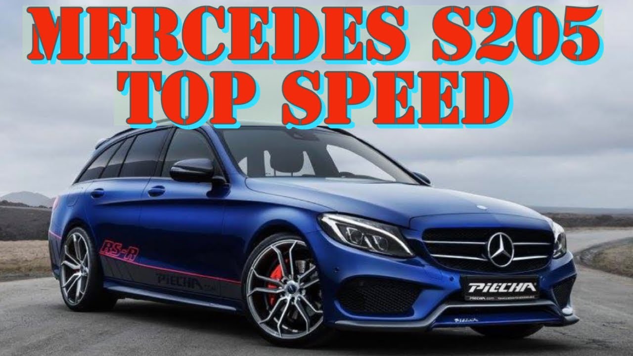 Mercedes C180d Top Speed Höchstgeschwindigkeit Prędkość maksymalna ...