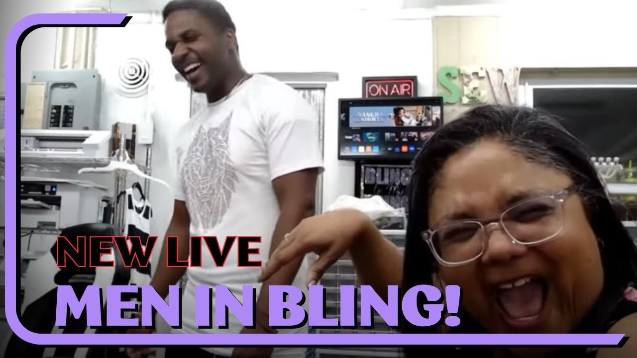 MEN WEAR RHINESTONES?! Acting up with Masculine Bling! - YouTube