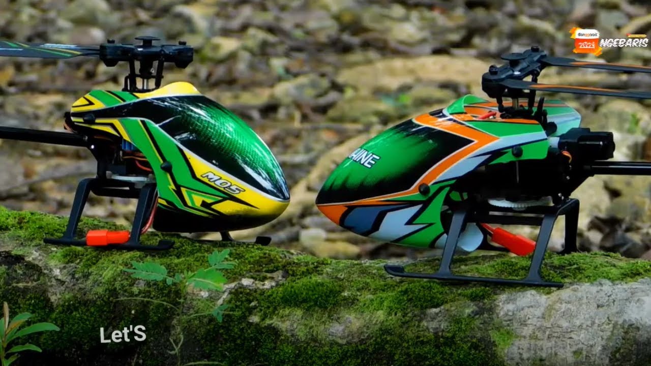 Rc Helicopter JJRC M05 Dengan Eachine E130 - YouTube