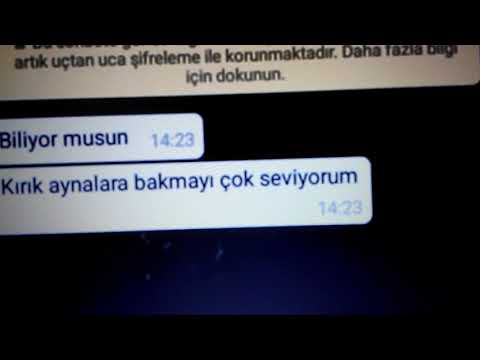 Üzücü whatsapp konuşmaları ):