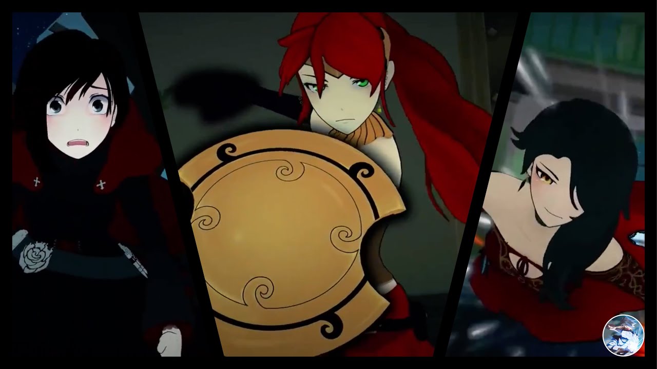 Pyrrha Nikos & Ruby Rose Vs Cinder (volume 3) - RWBY 2013 - YouTube
