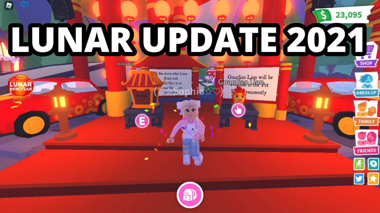 - ROBLOX ADOPT ME - *NEW* Lunar Update 2021.. Lunar House.. Lunar Pets ...