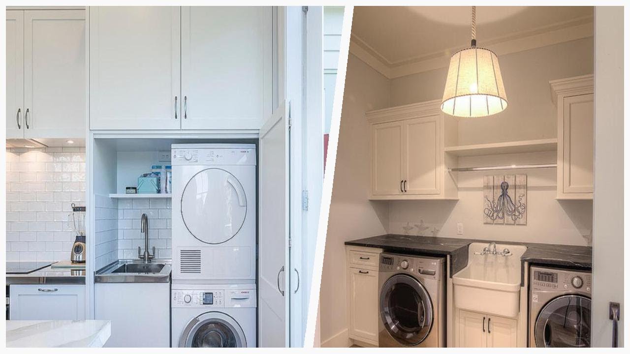 75 Single-wall Laundry Room With An Utility Sink Design Ideas You'll ...