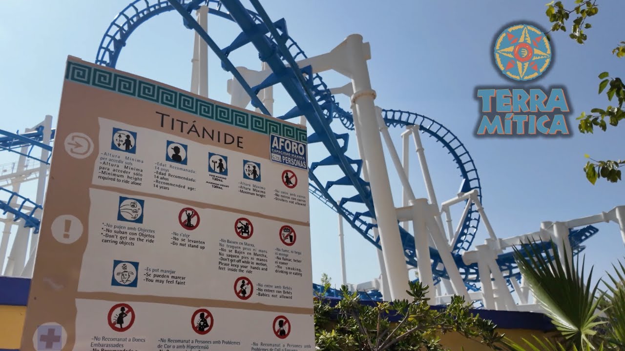 Titánide - Terra Mitica Benidorm Ride POV - 4K - - YouTube