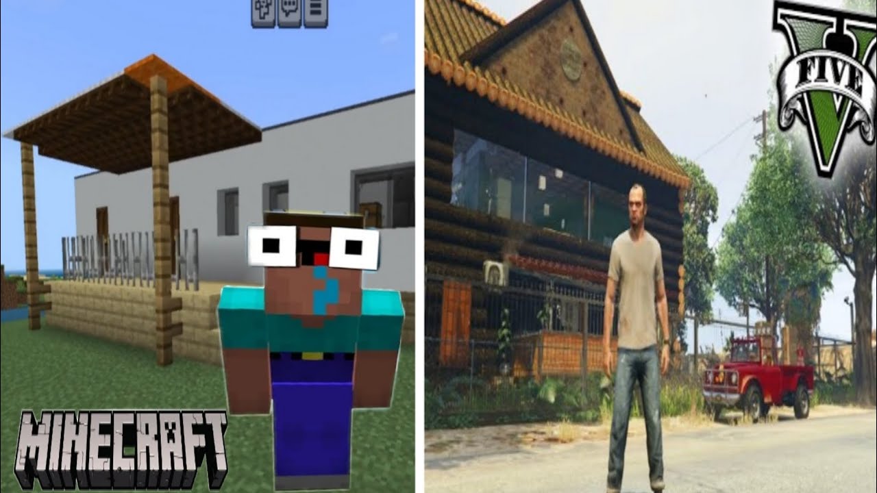 I Remade Gta 5 In Minecraft - YouTube