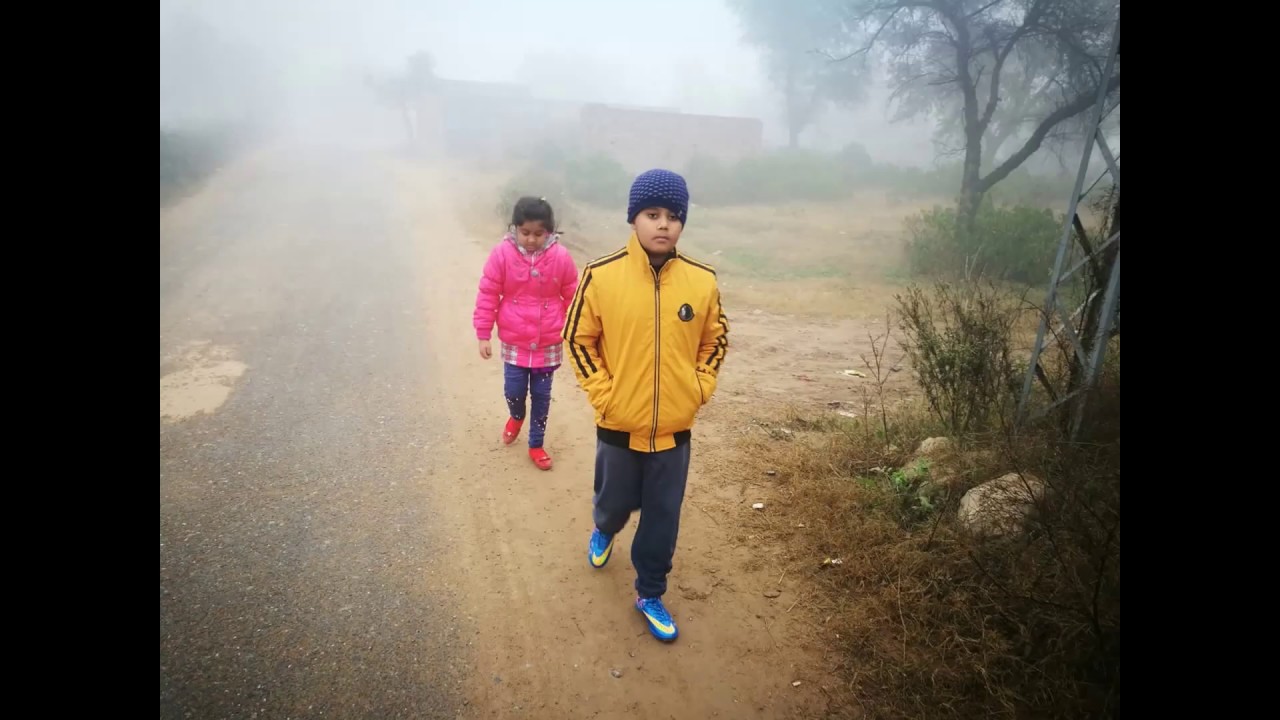 Beautiful Village Fog Cold Weather Scenery| Village Life - YouTube